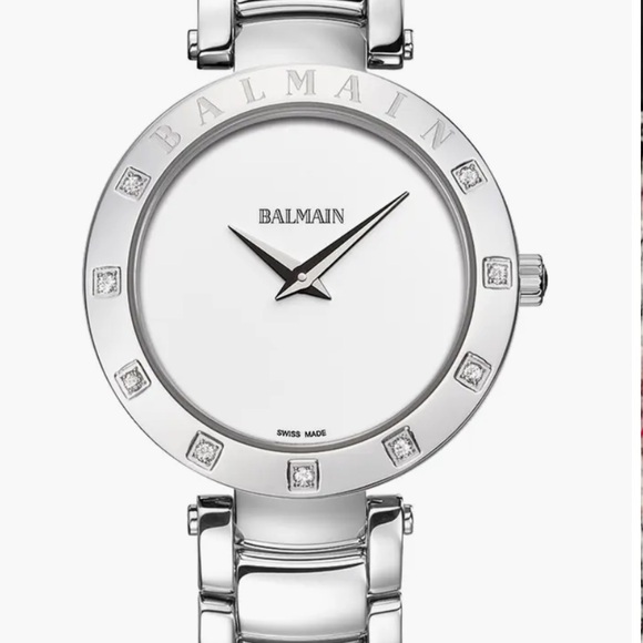 Pierre Balmain | Accessories | Balmain Bijou Diamond Bracelet Watch ...